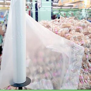 9527 Product 12x 20 Plastic Clear Produce Bag Food Storage bag,350 bags one Roll (4 Rolls)