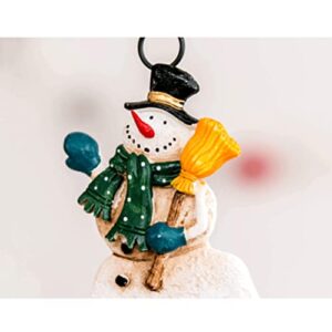 FOMIYES 4PCS Christmas Wall Hooks Snowman Coat Bath Towel Hanger Racks Hat Holders Hanging Door Key Holder Hooks for Bathroom Kitchen Decoration