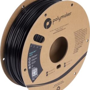 2.85mm(3mm) PLA Filament 2.85mm, 1kg High Rigidity Black PLA 2.85 - Polymaker PolyLite PLA 3D Printer Filament Black, Print with 2.85mm Openning 3D Printers Only