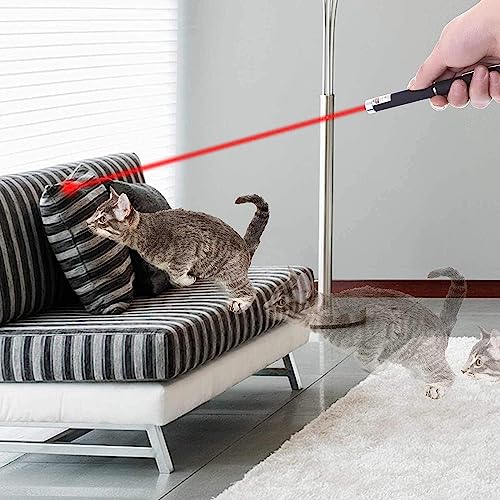 Laser Pointer for Cats Dogs, 3 Pack Laser Pointer Cat Toy for Indoor Cats Laser Toy Pet Cats Dogs Chaser Laser Light Toy Tease Cat Chasing Training Laser Light Pointer Pen Toys Laser Pointer for Cats