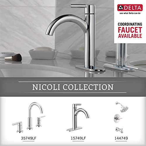 Delta NIC35-PC Nicoli Towel Hook, Polished Chrome