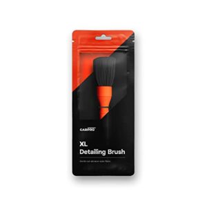 carpro xl detailing brush 1 1/2 diameter - gentle non-abrasive nylon fibers