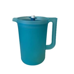 Tupperware 2 Quart Pitcher, in Aqua Blue