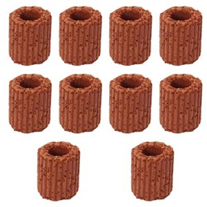 dghaop 10pcs water plants cultivation fixed ring base 25mm aquatic water plant fixed ring for aquarium landscape ceramic plant pot