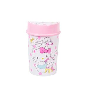 Girls Cute Kitty Home Trash Can Bin Wastebasket Waste Garbage Can Bin