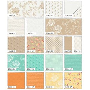 Fresh Fig Favorites Honey Bun by Fig Tree & Co. for Moda Fabrics 20410HB 40 1.5" x 42" Fabric Strips