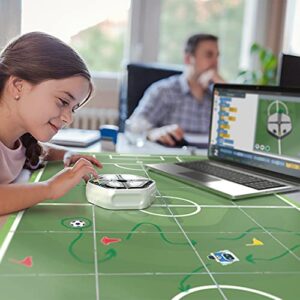 Root rt1 iRobot Coding Robot: Programmable STEM/STEAM Toy, Creative Play Through Art, Music & Code, Voice-Activated + Root™ Adventure Pack: Coding w/ Sports - Soccer - Compatible w/ Root® rt0 & rt1