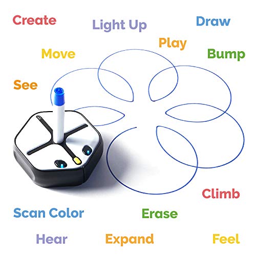 Root rt1 iRobot Coding Robot: Programmable STEM/STEAM Toy, Creative Play Through Art, Music & Code, Voice-Activated + Root™ Adventure Pack: Coding w/ Sports - Soccer - Compatible w/ Root® rt0 & rt1