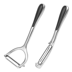 defutay vegetable peeler potato peelers, y-type peeler with sharp and durable blades,good for peeling fruits,vegetables&making salads, veggie noodles