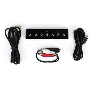 Audeara A-01 Headphones + BT-01Transceiver Bundle - Personalized Sound - Wireless Bluetooth,Active Noise Canceling,Built-in Microphone,35 Hour Battery Life - Music,TV, Gaming,Video and Phone Calls