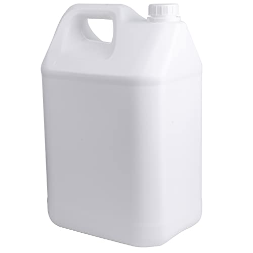 Nicunom Plastic Jug 2.5 Gallon, Water Jug with Lids F-Style Storage Jug Heavy-Duty HDPE Containers for Water, Sauces, Soaps, Cleaning Solutions, Liquids