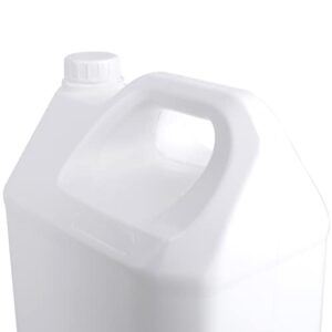 Nicunom Plastic Jug 2.5 Gallon, Water Jug with Lids F-Style Storage Jug Heavy-Duty HDPE Containers for Water, Sauces, Soaps, Cleaning Solutions, Liquids