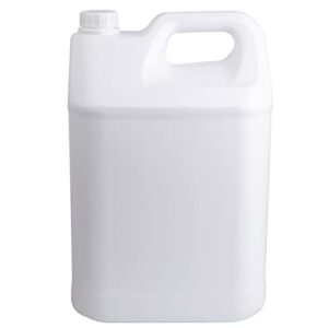 Nicunom Plastic Jug 2.5 Gallon, Water Jug with Lids F-Style Storage Jug Heavy-Duty HDPE Containers for Water, Sauces, Soaps, Cleaning Solutions, Liquids