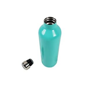 Winesulator Stainless Steel Double Wall Insulated Travel Wine Growler 24oz (Teal)