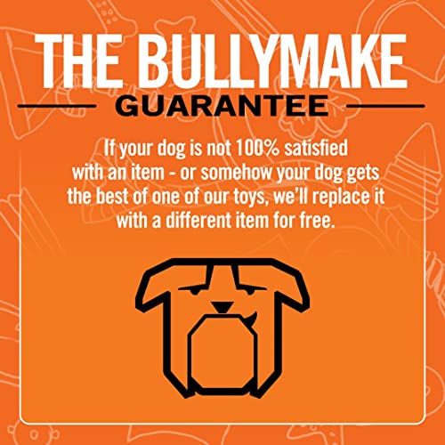 BULLYMAKE Nylon Steak Chew Toy For Dogs | Durable Dog Toy for Aggressive Chewers | Made in USA