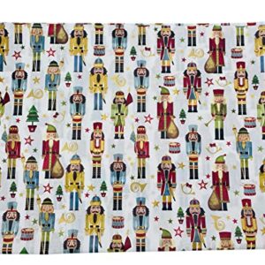 Westmon Works Nutcracker Tissue Paper 20 Inch x 30 Inch Sheets Bulk Set for Christmas Wrapping Featuring Classic Holiday Nut Crackers Pack of 20