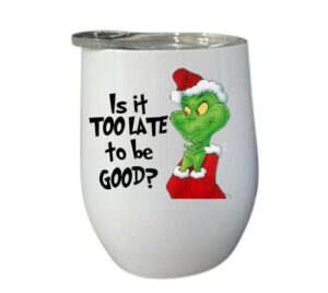 grinch 12oz tumbler