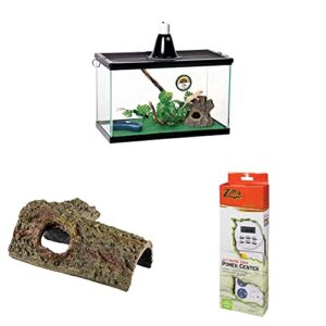 zilla 10 gallon tropical terrarium starter kit bundle