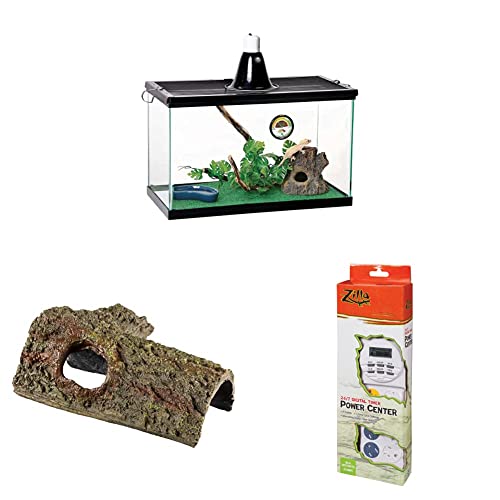 Zilla 10 Gallon Tropical Terrarium Starter Kit Bundle