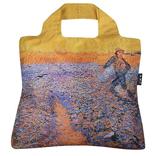 Envirosax Van Gogh Pouch Reusable Bag Polyester Shopping Grocery Bags Set of 5 Foldable Water Resistant