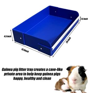 Guinea Pig Litter Box for All C&C and Midwest Cages,Guinea Pig Bedding Litter Box,Guinea Pig Kitchen Area Keep The Guinea Pig Cage Clean and Tidy