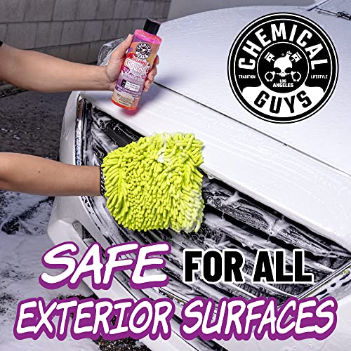 Chemical Guys CWS21516 Sticky Snowball Ultra Snow Foam Car Wash Soap (Works with Foam Cannons, Foam Guns or Bucket Washes) Safe for Cars, Trucks, Motorcycles, RVs & More 16 fl oz, Cherry Scent