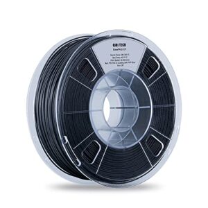 r qidi technology pa12-cf nylon filament 1.75 black, carbon fiber nylon filament 1.75mm 1kg spool 3d printer filament, high strength, high precision, no warpage, low moisture sensitivity