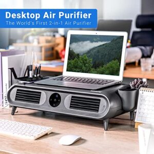 FLEXISPOT H13 HEPA Air Purifier for Office, Personal Air Purifier, True HEPA Air Purifiers (Black)