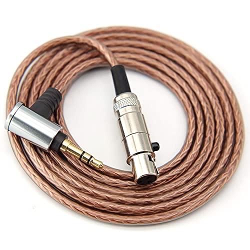 FAAEAL Q701 Cable de actualización,Compatible con AKG K702,K712,K240S,K240MK II,K141,K171,K181,K271S,K271MK II,K241,K175,K275,Pioneer HDJ-2000 Auriculares(3.5mm)