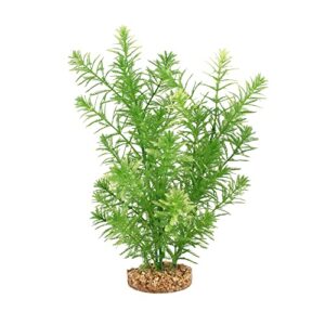 fluval aqualife green myriophyllum plant, plastic aquarium plant decoration