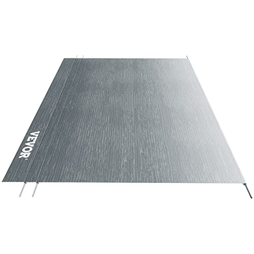 VEVOR RV Awning, Awning Replacement Fabric 15 FT, Gray Fade RV Awning Replacement, 15oz Vinyl Material Replacement Awning, Sun Shade and Waterproof Camper Fabric Size: 14 ft 2 in