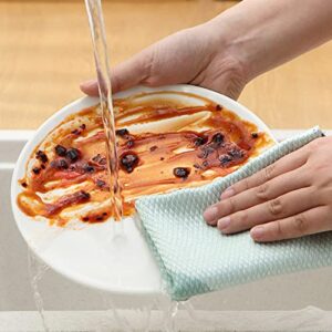 defutay Nanoscale Cleaning Cloth,Softer Highly Absorbent Cleaning Cloths for Window, Glass,Homes,Kitchens and Cars