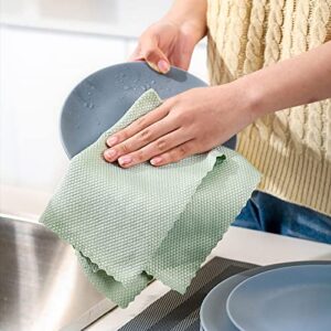 defutay Nanoscale Cleaning Cloth,Softer Highly Absorbent Cleaning Cloths for Window, Glass,Homes,Kitchens and Cars