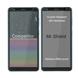 Mr.Shield [3-Pack] Designed For ZTE Avid 589 [Tempered Glass] [Japan Glass with 9H Hardness] Screen Protector with Lifetime Replacement