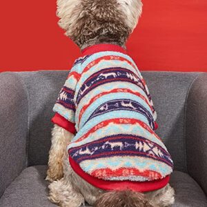 Pet Supplies Pet Clothes Super Soft Round Neck Polyester Pet Dog Ultra-Thick Exquisite Print Sweatshirt Decor for Autumn Pet Clothes Creative