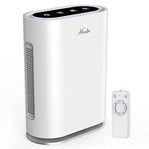 large room true hepa+ air purifier 1,750 sq ft, auto mode, air quality sensor, 6-point purification, for allergies and pets, rid of dander, dust, smoke, odor, 2022 upgrade model