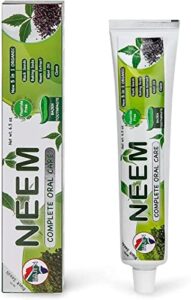 organic neem complete oral care-fluoride free- 5 in 1 toothpaste