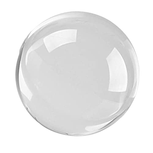 inoqre Professional Photography Crystal Ball Lens K9 Sunshine Perfect & Decorative Accessory 3.5" 80mm Lens Ball Diameter Clear