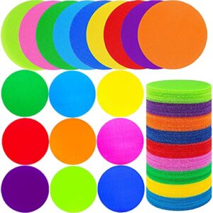 72 pcs carpet markers floor dots,carpet floor dots spots for classroom,multicolor magic carpet spots circles dots for preschool kindergarten organization