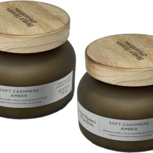 Better Homes & Gardens. 18oz Scented Candle, Soft Cashmere Amber 2-Pack, 34658