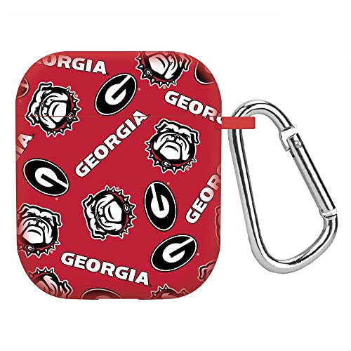 AFFINITY BANDS Georgia Bulldogs HD Case Cover Compatible with Apple AirPods Gen 1 & 2 (Random)