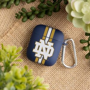 AFFINITY BANDS Notre Dame Fighting Irish HD Case Cover Compatible with Apple AirPods Gen 1 & 2 (Stripes)