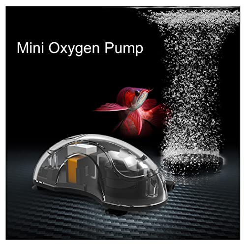 LONDAFISH Aquarium Mini Air Pump 0.8W Oxygen Pump with Air Stone &Tube