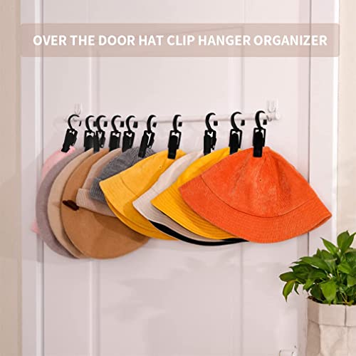 Aosome 15PCS Hat Clips Hanger Organizer Hat Rack Organizer Hooks Hat Storage Organizer for Closet