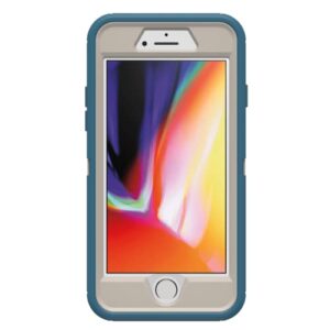 OtterBox Defender Series Rugged Case for iPhone SE 3rd Gen (2022), 2nd (2020), iPhone 8/ 7 (NOT Plus) Case Only/No Holster - Bulk Packaging - Big Sur - with Microbial Defense