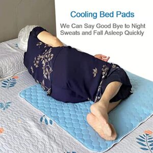 2PCS Reusable Underpads Large 34" x 36", Upgrade Cooling Waterproof Bed Pads with Heavy Absorbent, Washable for Incontinent, Potty Training, for Adult, Kids, Dogs