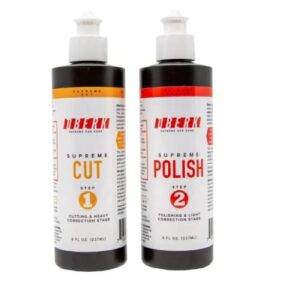 detailer's domain oberk supreme polish & supreme cut polish combo (8oz)