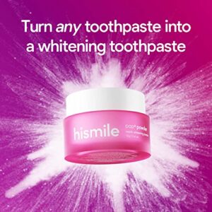 Hismile Pap+ Teeth Whitening Powder, Enamel Safe , Active Ingredients, Active Whitening, Tooth Powder for Sensitive Teeth, Advanced Stain Removal