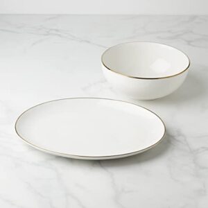 Lenox 894109 Trianna White 2Pc Serveware Bundle