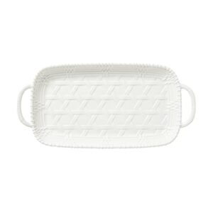 lenox 893875 wicker creek handled tray